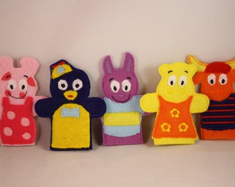 Finger Puppets-- Backyardigans