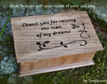 Custom made music box the best personalized by Simplycoolgifts