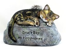 Unique cat urn related items | Etsy