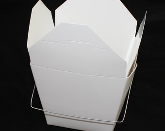 Dark Purple Chinese Take Out Boxes