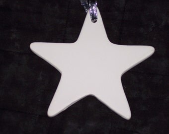 Items similar to Star ornament plastic canvas on Etsy