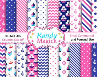Popular items for nautical pattern on Etsy