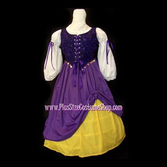 Items Similar To Fortune Teller Gypsy Esmeralda Plus Size Halloween