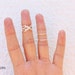 3 Cute Knuckle Ring Set Knuckle Rings Stacking Ring