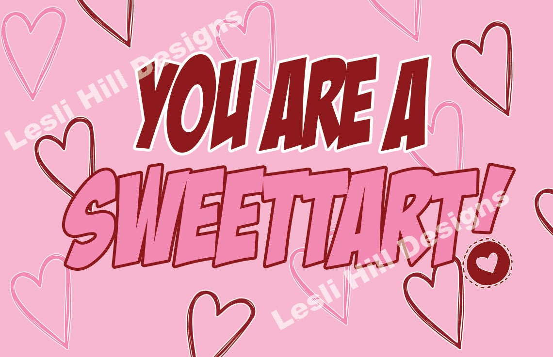 Animated Valentines Day Sweet Tarts