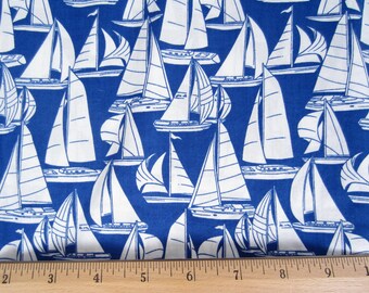 Popular items for sailboat fabric on Etsy
