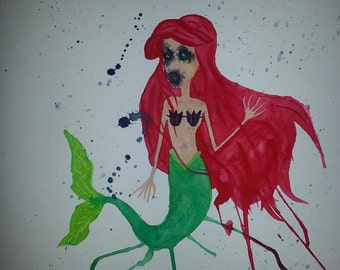 Popular items for zombie ariel on Etsy