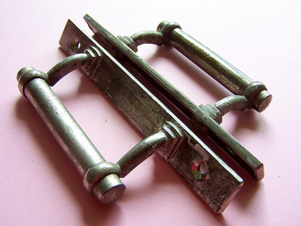 Vintage Metal Door Handle. Set of 2. Window Handles – Haute Juice