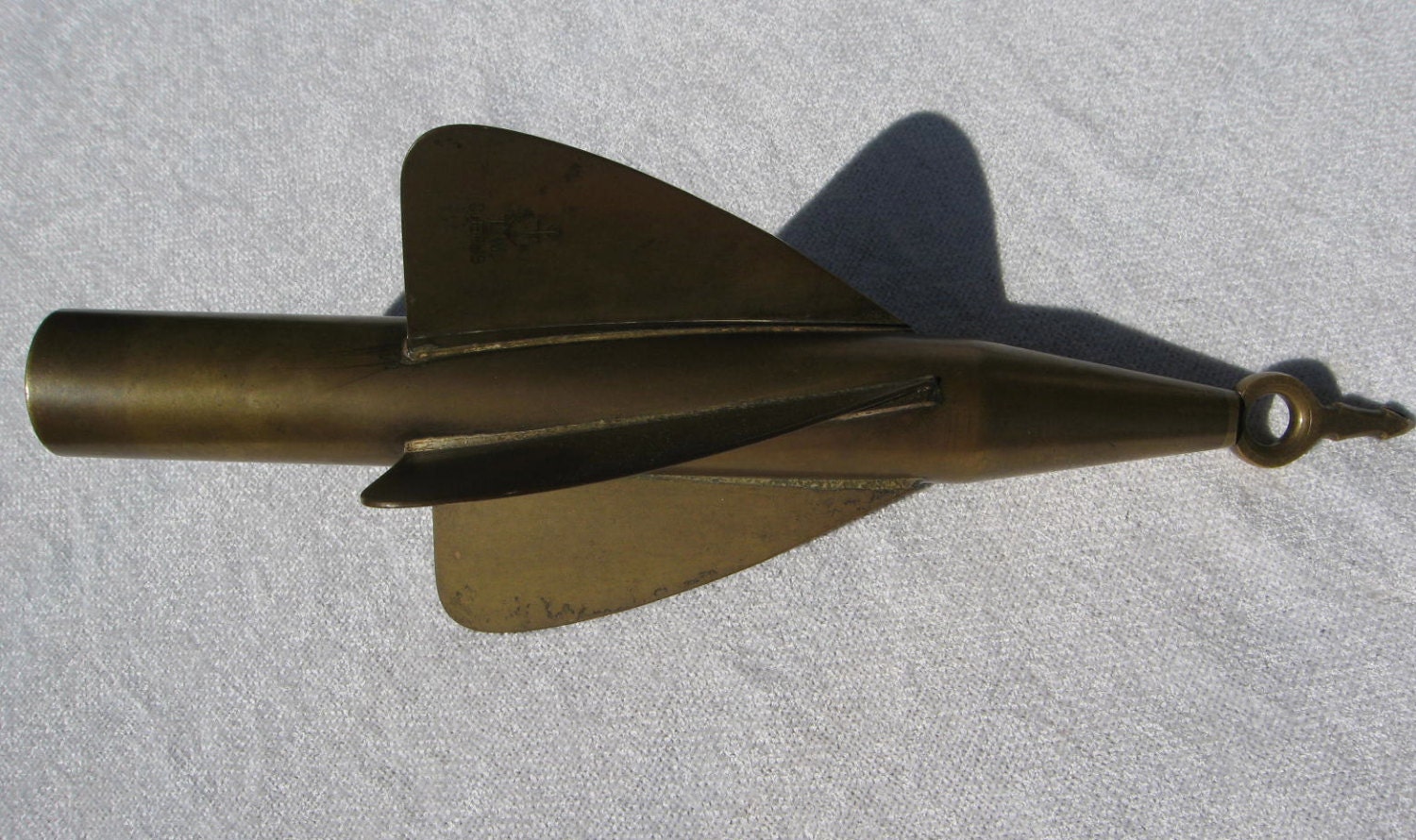 Fantastic Item of Marine History, Brass, Taffrail Log Speed Spinner, T ...