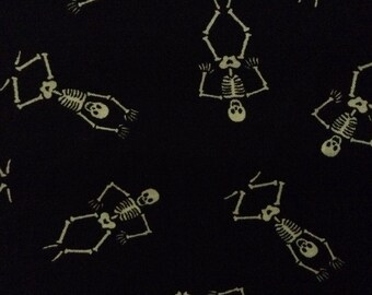 Skeleton fabric | Etsy