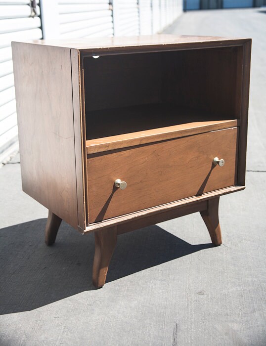 Stanley Atomic Nightstand – Mad Men TV Stand 1960s Mid Century Danish ...