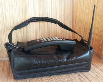 Vintage Motorola Brick Cell Phone 80s 90s by VintageTechnoNerd