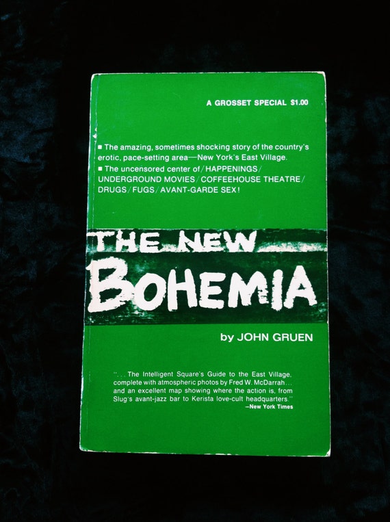 1967 The New Bohemia John Gruen New York East Village
