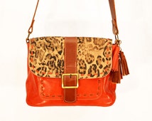 Popular items for leopard print bag on Etsy