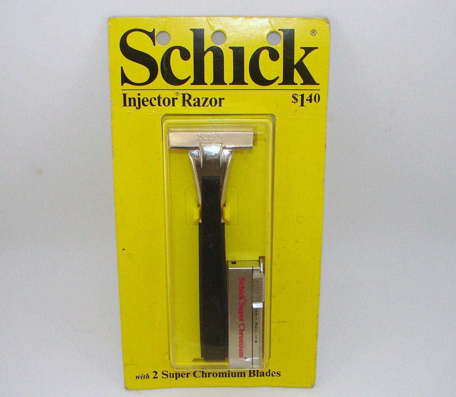 NOS 1960s Schick Type L Injector Safety Razor by TGEShaving