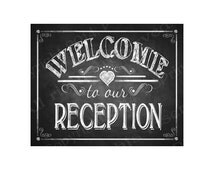 Popular items for reception welcome on Etsy