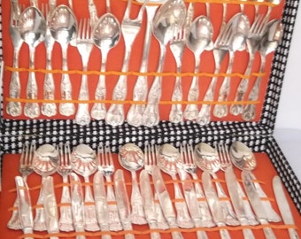 vintage silver plated cutler from the 70's made in italy