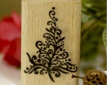 Popular items for tree rubber stamp on Etsy
