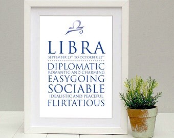Popular items for libra sign on Etsy