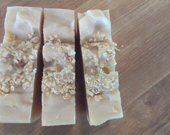 Soft Mint Goat'meal Soap - Essential Oil Soap, Mint Soap, Peppermint ...