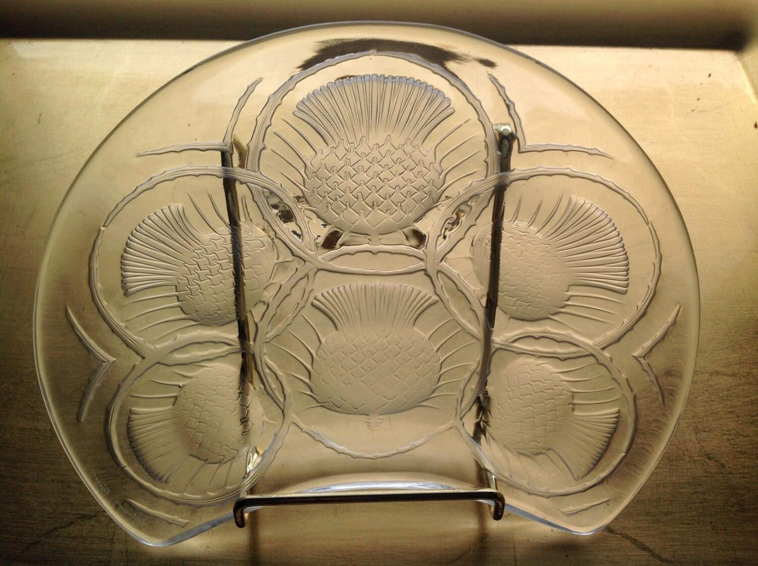 LALIQUE SERIES – Lalique Crystal 1930’s: Superb Crescent Plates ...