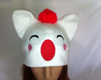 Moogle hat | Etsy