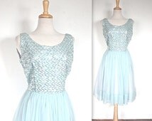 Unique powder blue dress related items | Etsy