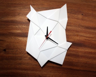 Popular items for geometric clock on Etsy