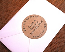 Popular items for save the date label on Etsy