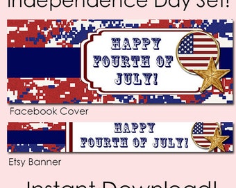Popular items for 4th of july facebook on Etsy