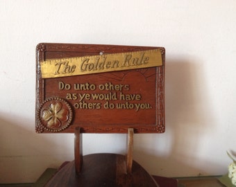 Popular items for golden rule on Etsy