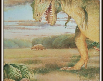 1980s dinosaur book | Etsy