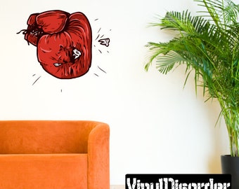 Boxing gloves decal | Etsy