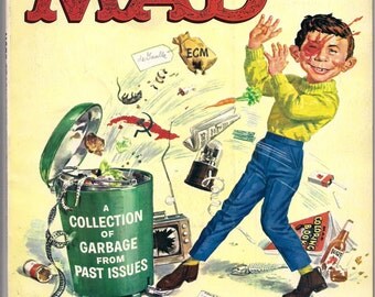 More TRASH from MAD MAGAZINE #6 1963 What Me Worry? Alfred E Neuman ...