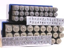 Popular items for metal alphabet stamp on Etsy