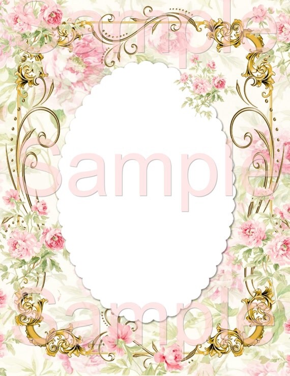 Gorgeous Background Fancy Frame 2 Add you Own Text