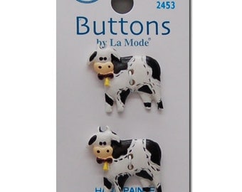 Cow buttons | Etsy