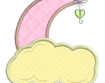 Popular items for moon applique on Etsy