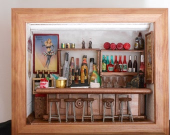 Popular items for shadow box miniature on Etsy