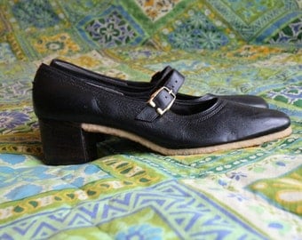 Jane Women's Mary Janes Leather Mary Janes Vintage