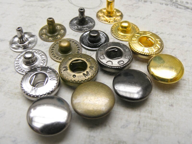 20sets 10mm 3/8 SNAP spring button fastener vt2