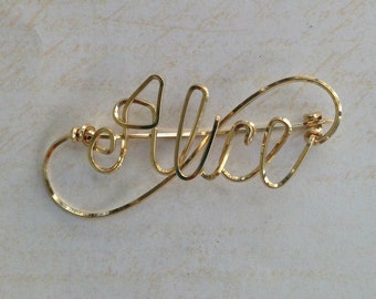 Popular items for name pin on Etsy