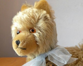 Vintage stuffed dog | Etsy