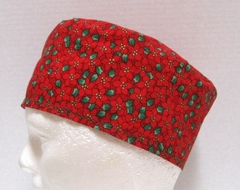 Red skull cap | Etsy