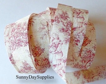 Pink toile | Etsy