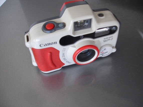 Awesome Canon WP-1 Sure Shot 35MM Underwater Camera