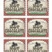 Polar Express Hot Chocolate Drink Labels Red INSTANT