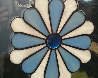 Stained glass daisy | Etsy