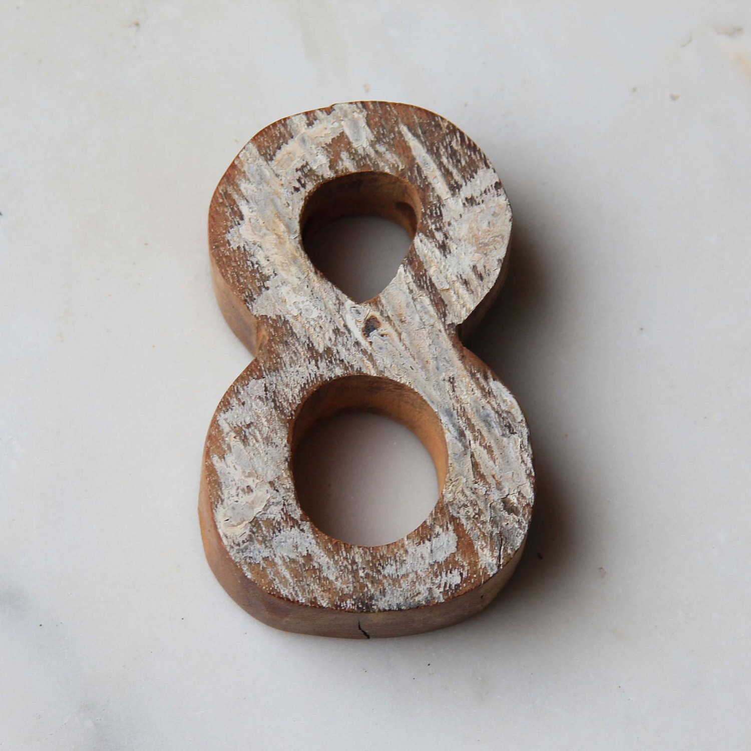 House Number 8 Vintage Style Nautical Distressed by SEASTYLE