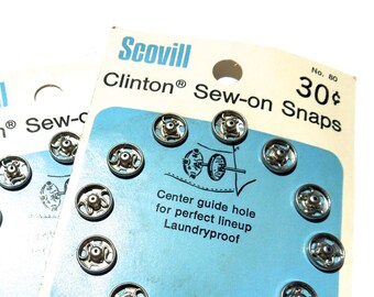 Popular items for sew in snaps on Etsy